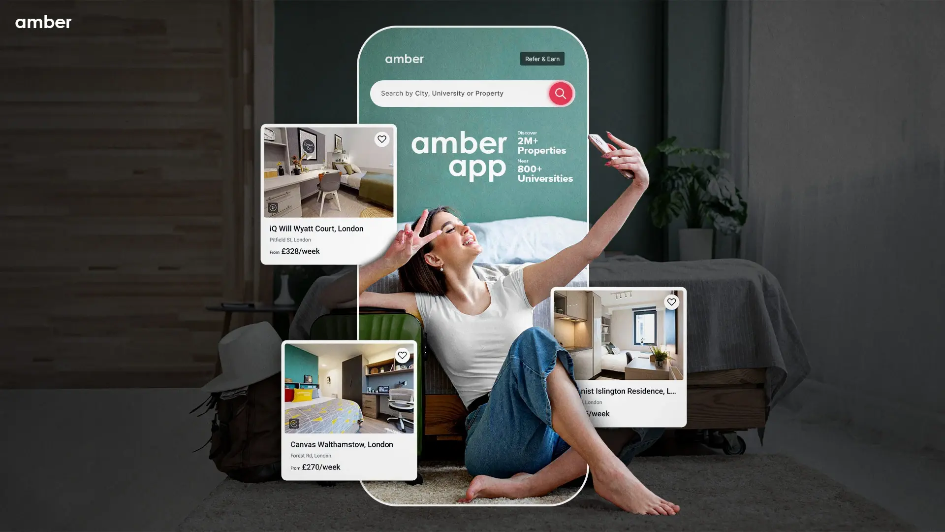 Amber App: The Only Student Housing App You'll Need | Amber
